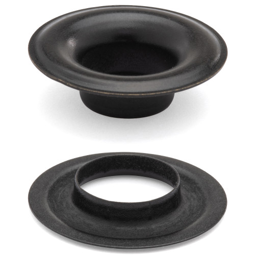SIZE 4 GROMMET & WASHER 1/2” Black - Fabric Warehouse