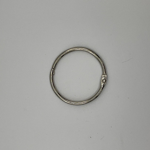 1.75 Inch Silver Metal Binder Ring | Hardware - Fabric Warehouse
