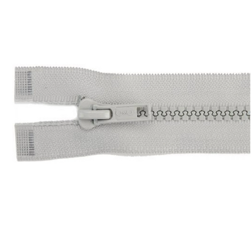 20 Inch WHITE Seperating Jacket Zipper | Heavy Duty Molded Plastic ...