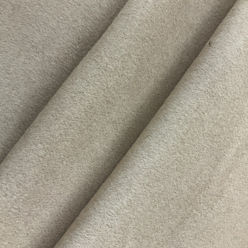 1 Yard Piece of Camel Tan Coating Wool | Wool / Poly Blend | Brushed ...