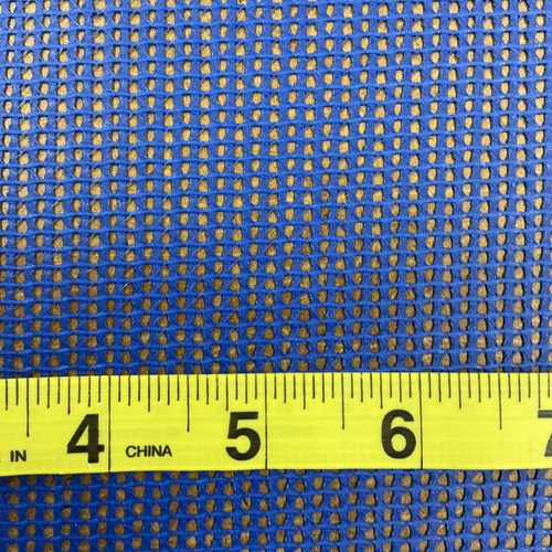Blue 9 x 9 Vinyl Mesh | Windscreen, Safety Fencing, Gym Dividers ...