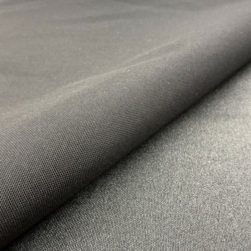 Black Waterproof Nylon Fabric | Coated Backing | Outdoor Awning / Boat ...