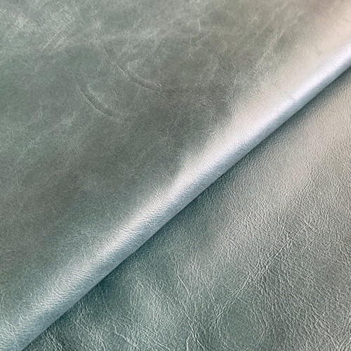 Dark Teal Top Grain Premium Leather Hide | Chrome Tanned | Semigloss ...