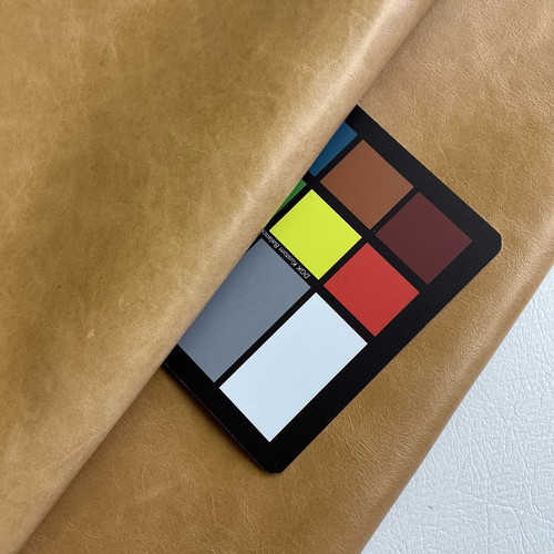 Russet Brown Top Grain Premium Leather Hide | Chrome Tanned | 40 ...
