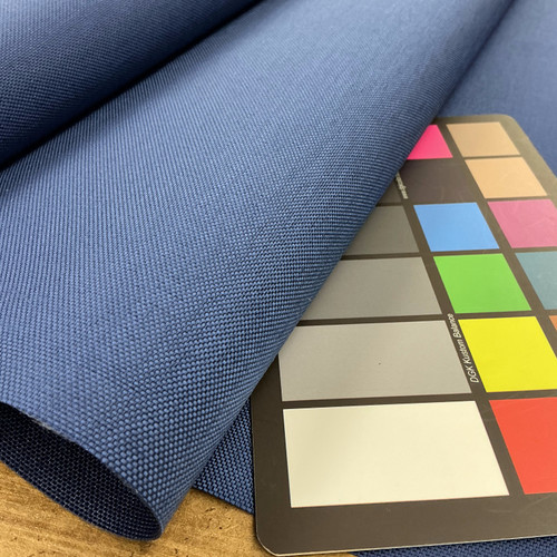 Solid Blue Waterproof Nylon Canvas Fabric | Tarps / Outdoor Covers ...