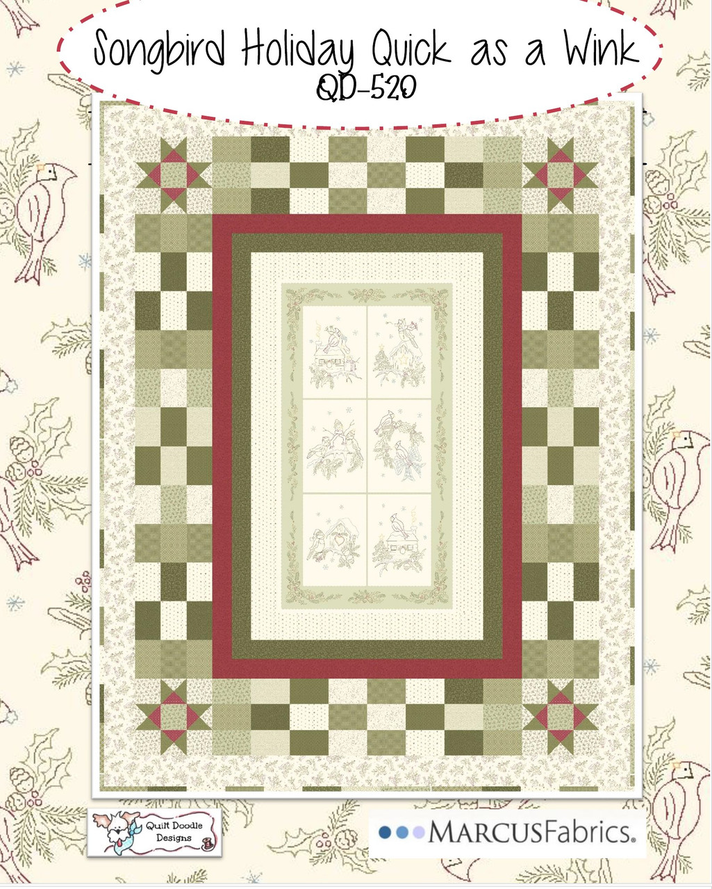Free Pattern Download | Quick As A Wink Quilt from Marcus Fabrics for ...