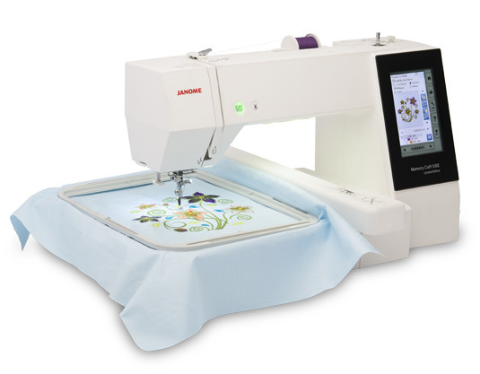 Janome Memory Craft 500E LE Limited Edition Embroidery Machine - Seams ...