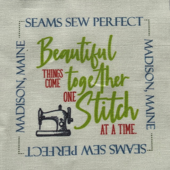 Fabric Panels at Seams Sew Perfect