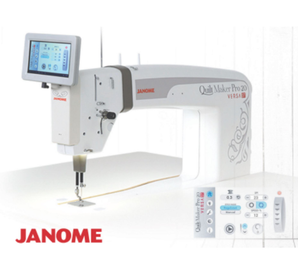 Janome Quilt Maker Pro 20 Longarm Quilting Machine