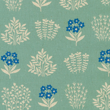 Robert Kaufman Cotton Flax Prints SB-850375D1-3 Sage Floral | SOLD BY ...