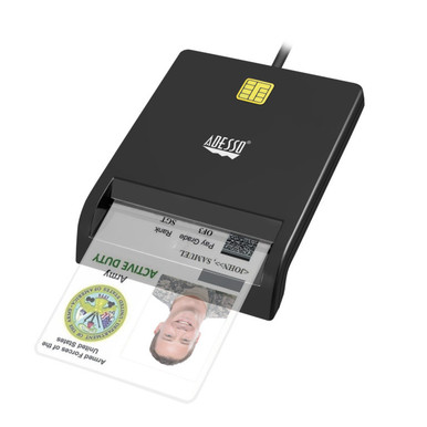 SCR-100 - External (CAC) Smart Card Reader - USB wired - Stebis BV