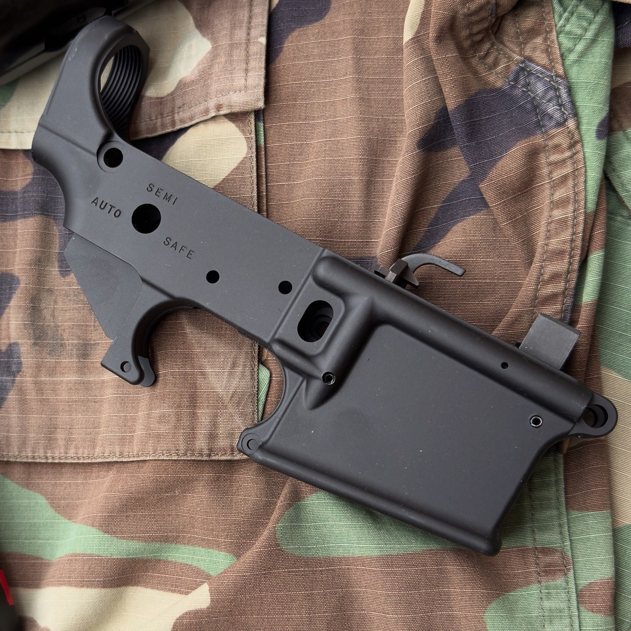 9mm SMG DOE Lower - Complete w/Insert - TBA - INTL MIL CO