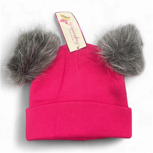 Inspirations Double Bobble Hat - Derby Equestrian Country Store