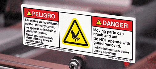Safety Labels & Signs | Clarion Safety Systems