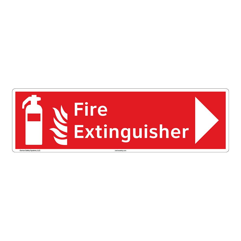 Fire Extinguisher Location Signs | Clarion Safety Systems