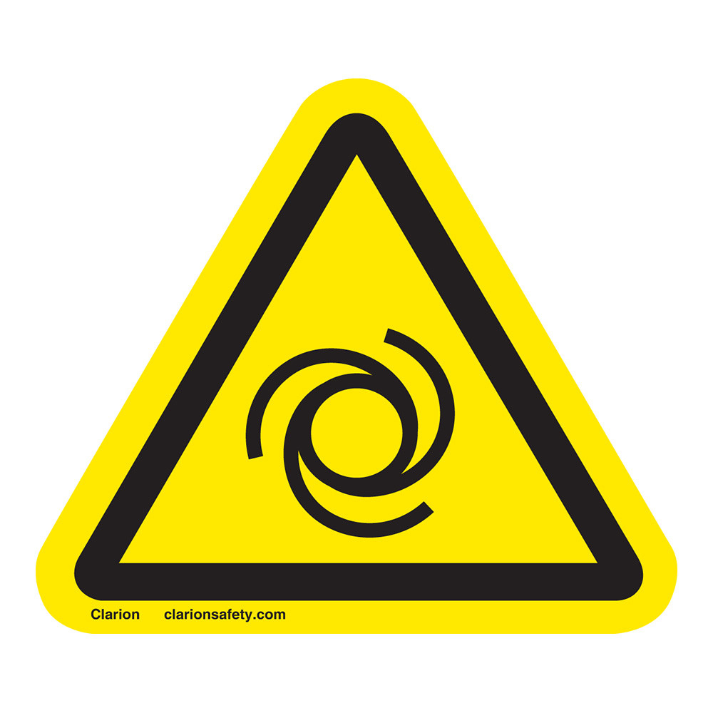 Automatic Startup Safety Labels | Clarion Safety Systems