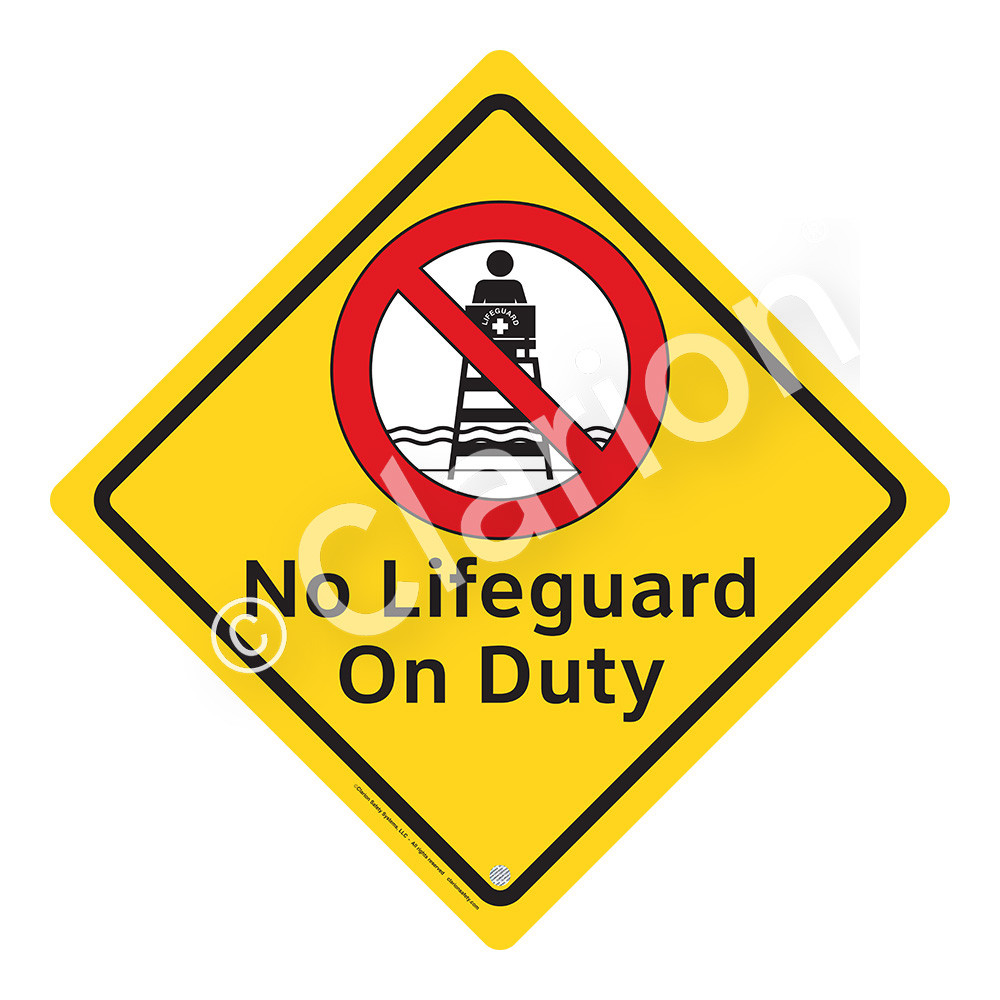 Lifeguard Signs | Clarion Safety Systems