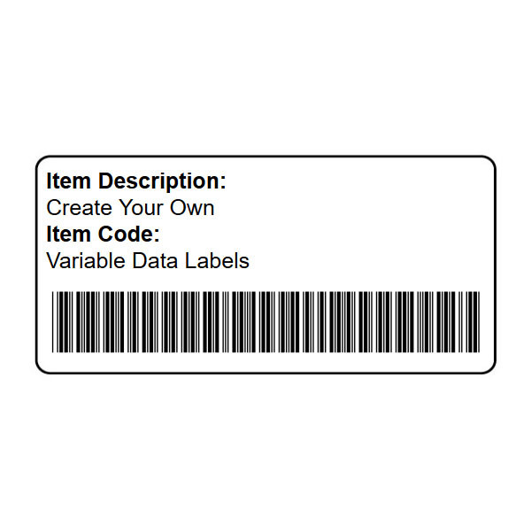 Custom Variable Data Label | Clarion Safety Systems
