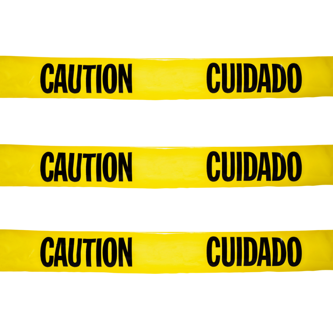 Barricade Tape - Caution-Cuidado (BT-3-CSM) | Clarion Safety Systems