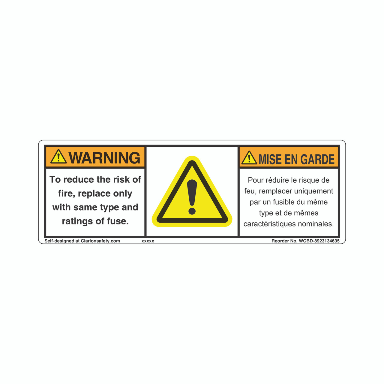 WCBD-8923134635 - Clarion Safety Systems