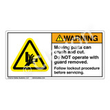 Crush and Entanglement Hazard Safety Labels | Clarion Safety Systems