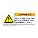 Electrical Disconnect Safety Labels | Clarion Safety Systems