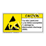 Electrostatic Discharge Safety Labels | Clarion Safety Systems