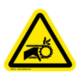 Crush and Entanglement Hazard Safety Labels | Clarion Safety Systems