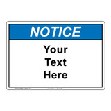Custom Notice Signs | Clarion Safety Systems