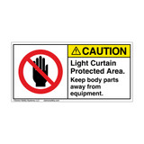 Guard Switch and Light Curtain Safety Labels | Clarion Safety Systems