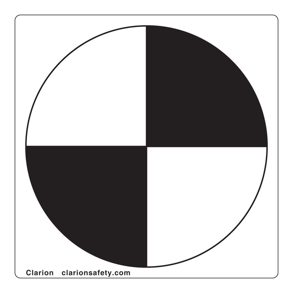 Center Of Gravity (IEC6199-) Label