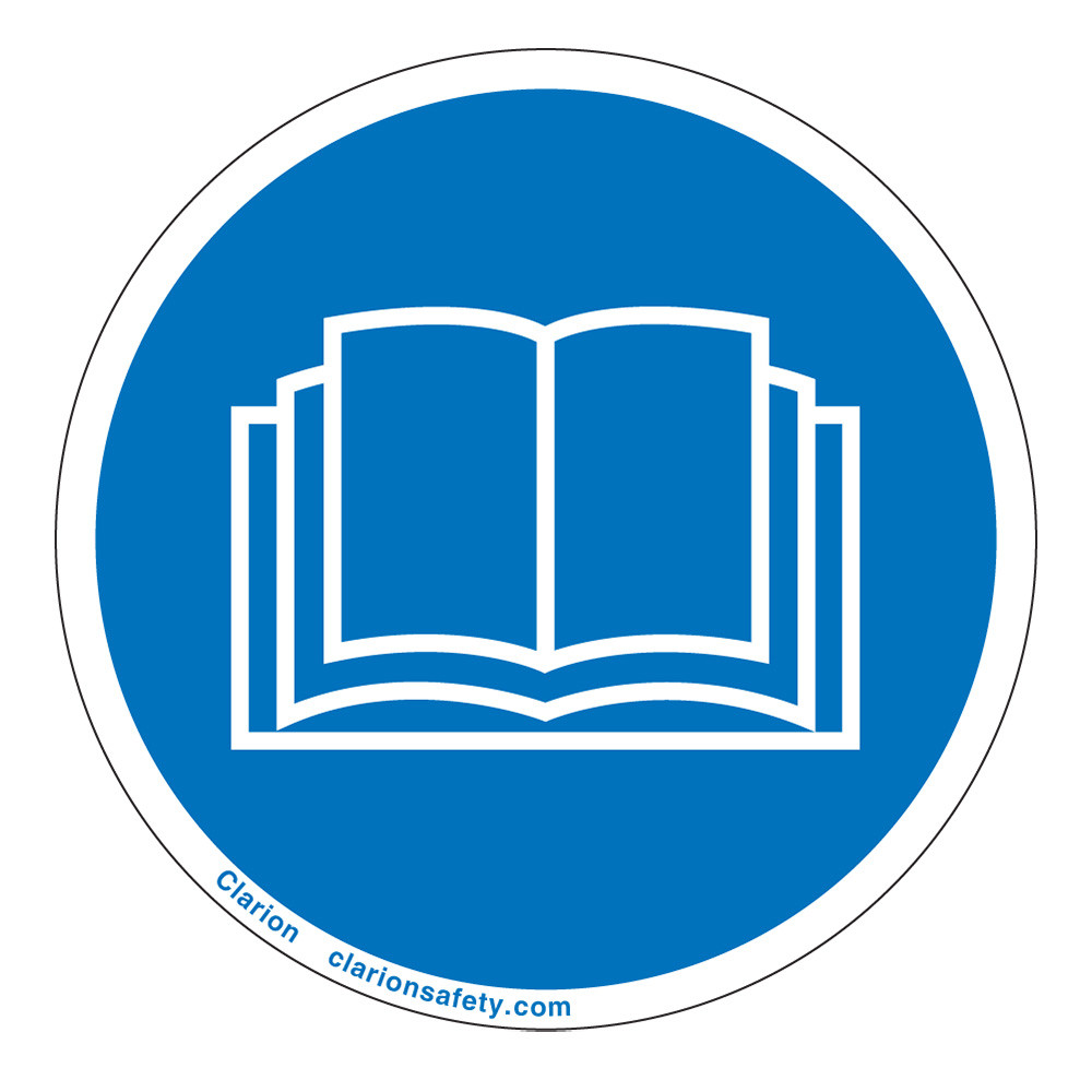 Read Operators Manual (IS6017-) Label