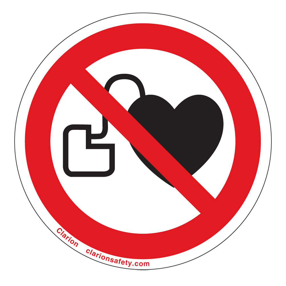 Magnetic Hazard Safety Labels | Clarion Safety Systems