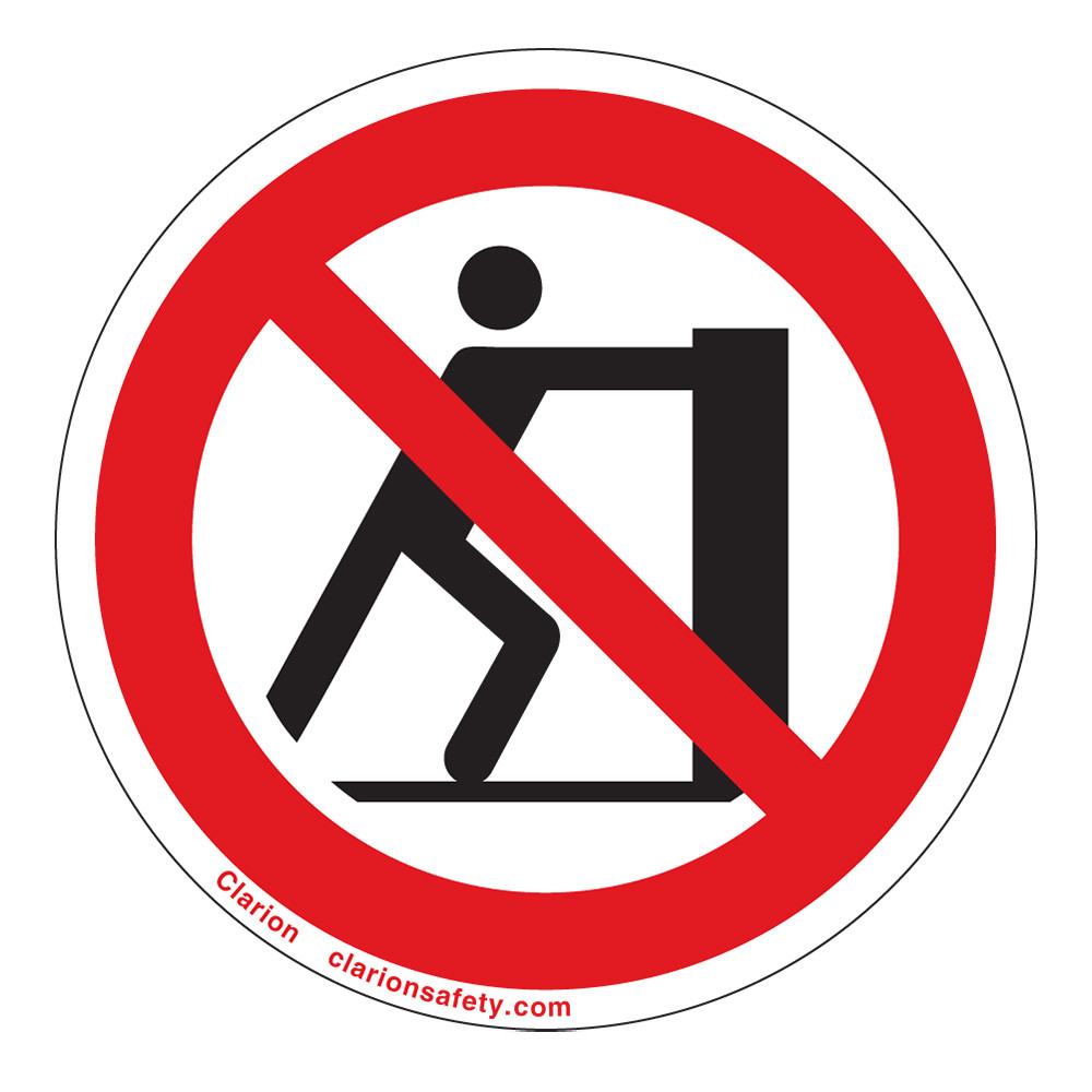 Lift Hazard Labels | Clarion Safety Systems