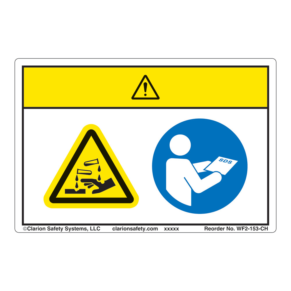 Chemical Hazard Labels | Clarion Safety Systems