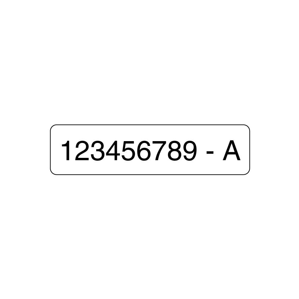 Design Your Own Serial Number Labels | Clarion Safety Systems