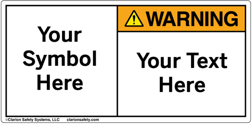 Safety Labels by Clarion Safety: ANSI/ISO/OSHA Compliant