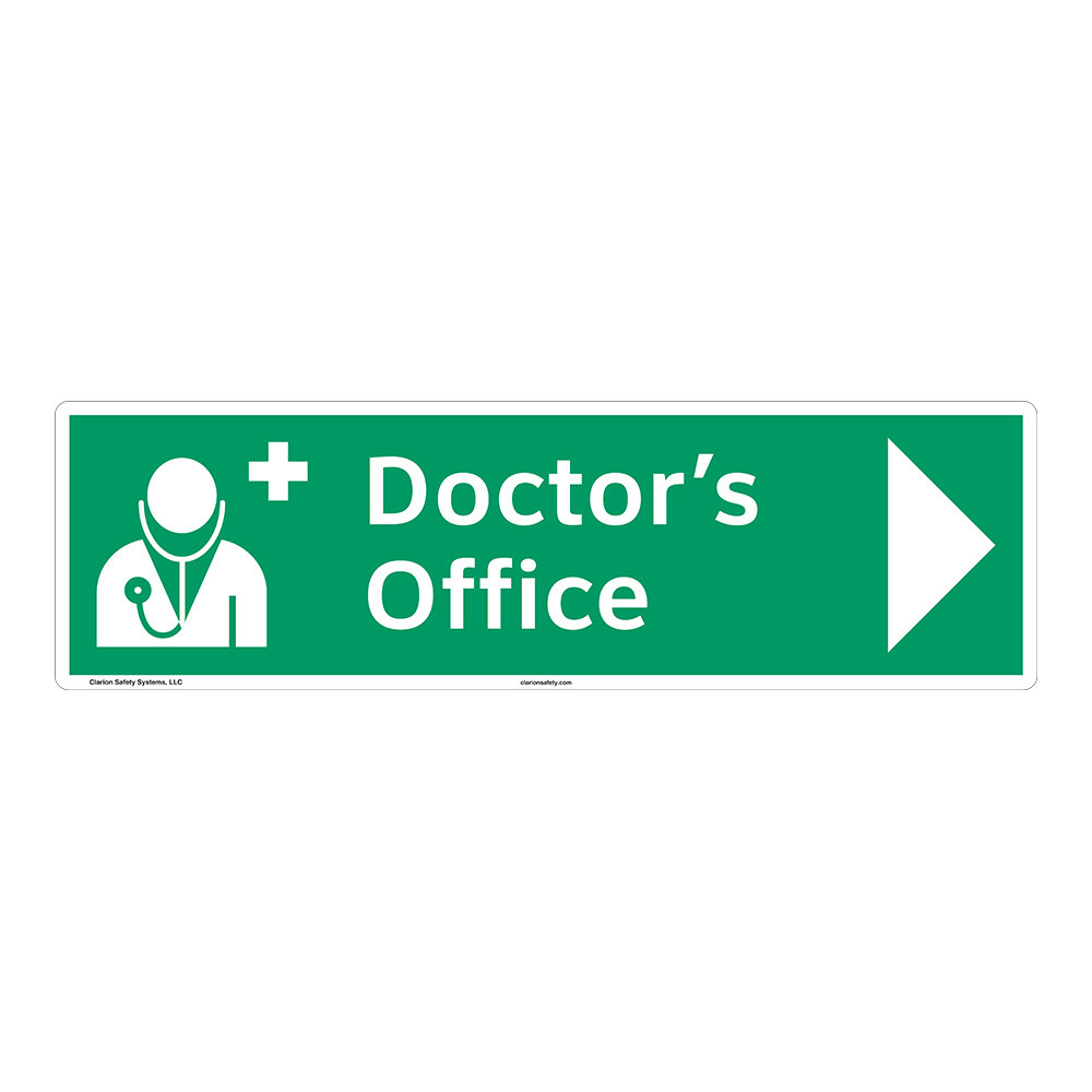 Doctor's Office Signs | Clarion safety Systems