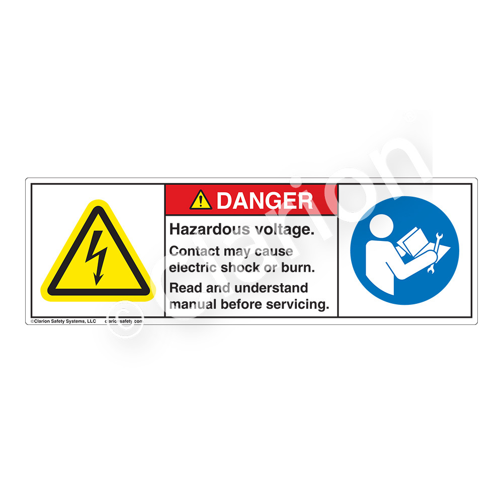 Arc Flash Safety Labels | Clarion Safety Systems