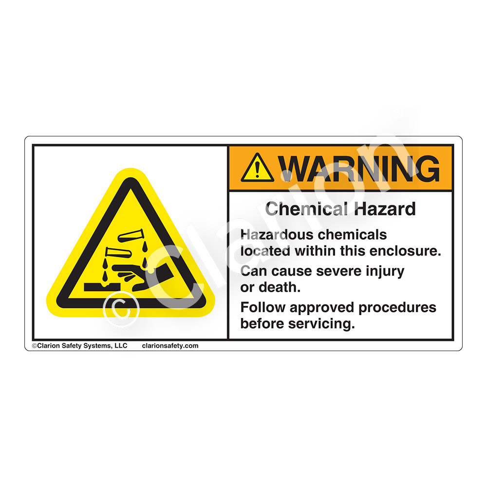 Chemical Hazard Labels Clarion Safety Systems Chemical Hazard Labels Clarion Safety Systems
