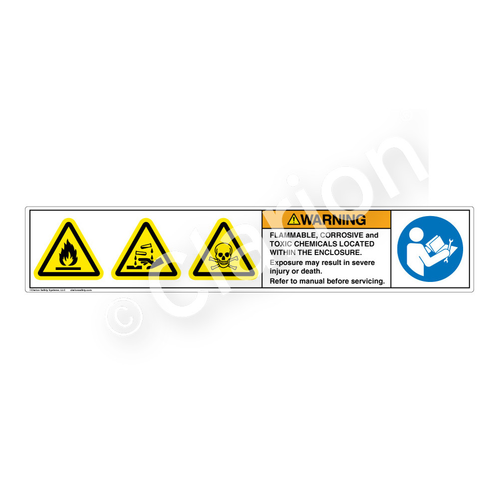 Chemical Hazard Labels | Clarion Safety Systems
