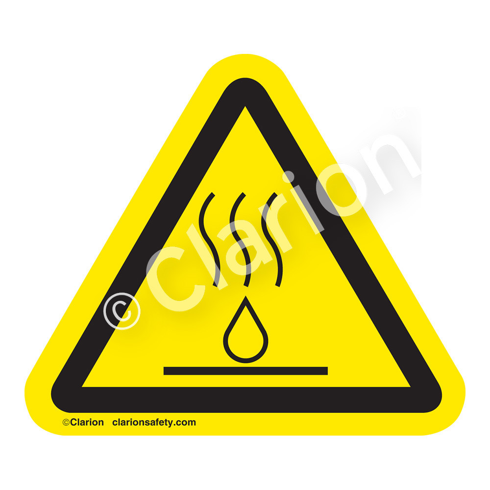 Thermal Hazard Labels | Clarion Safety Systems