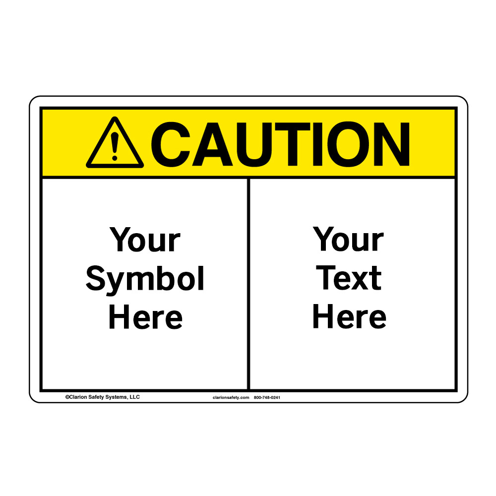 Custom Safety Signs | Clarion Safety Systems