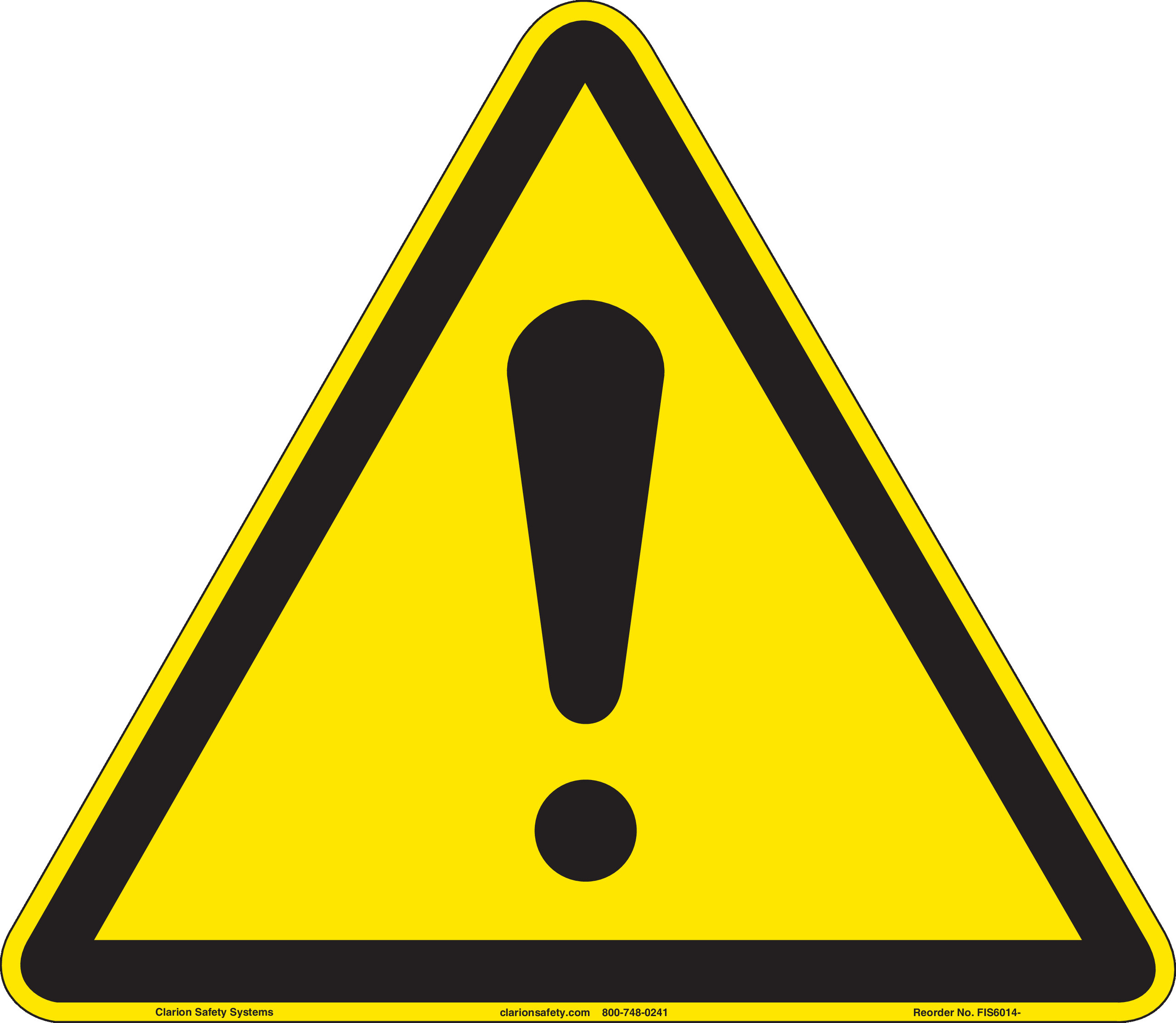 General Danger (IS6014-) Label