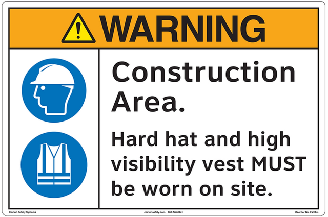 Safety Labels by Clarion Safety: ANSI/ISO/OSHA Compliant