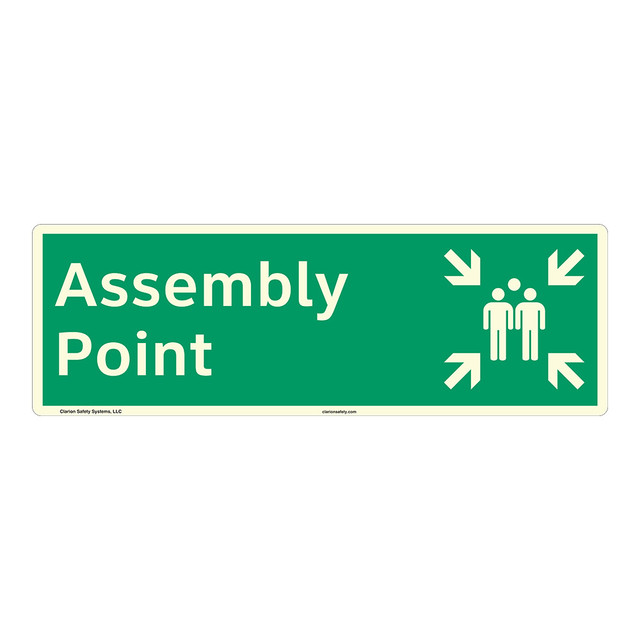 Assembly Point Signs | Clarion safety Systems