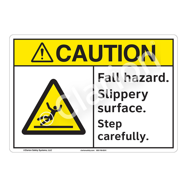 Weather-Related Safety Signs and Cones | Clarion Safety Systems