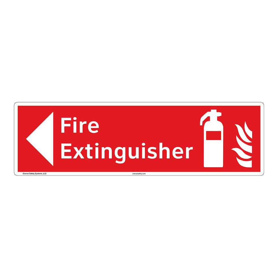 Fire Extinguisher Location Signs | Clarion Safety Systems