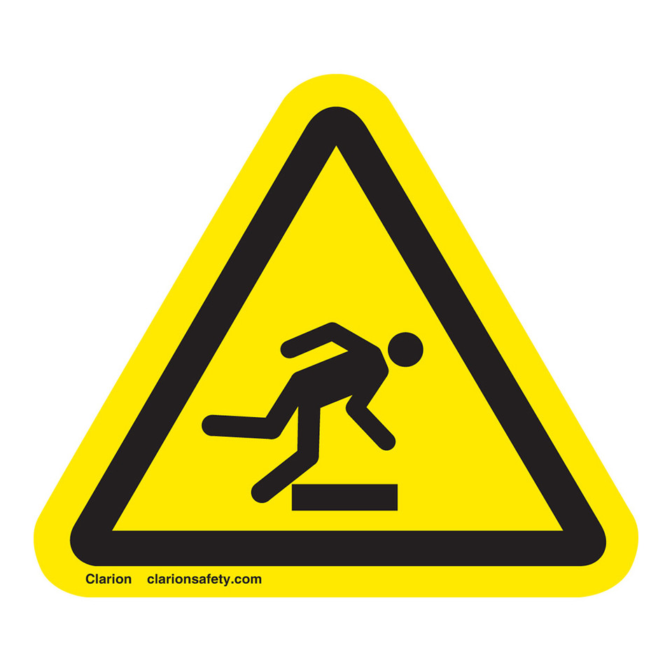 Slip, Trip and Fall Hazard Labels | Clarion Safety Systems