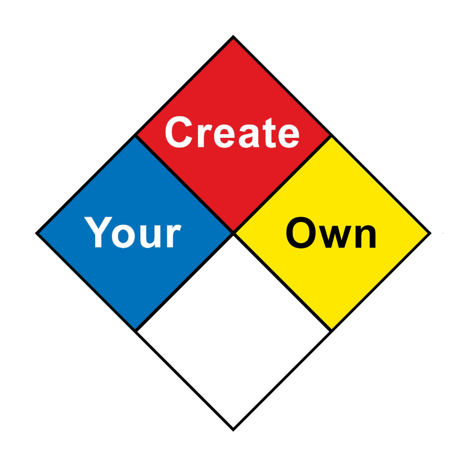 NFPA 704 labels and placards